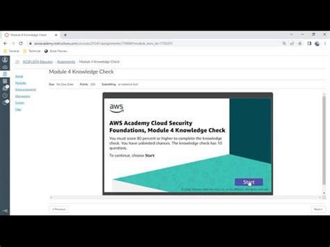 Module Knowledge Check Aws Academy Cloud Foundation Cloud 45 Off