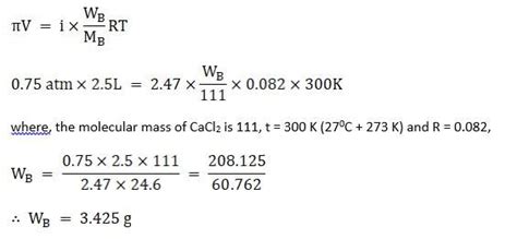 Osmotic Pressure Definition Formula Examples Solved Osmotic Pressure