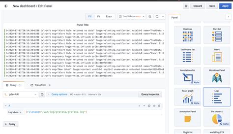 Table Doesnt Allow For Logql Queries As Written · Issue 25974