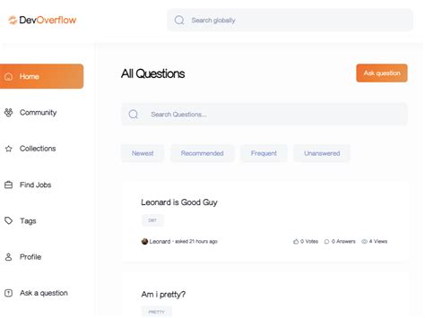Overflow Portfolio Examples Cakeresume