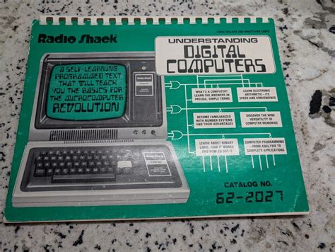 Radio Shack Understanding Digital Computers Manual 1980 Trs 80 62 2027 Vintage For Sale