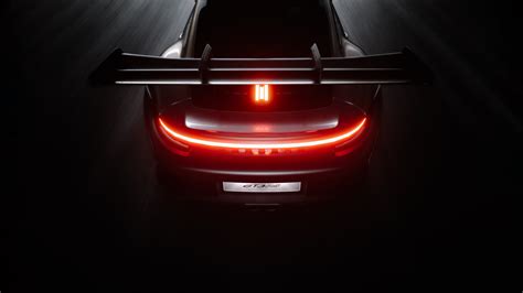 Porsche 911 Gt3 Rs Wallpaper 4k Dark Aesthetic Glow In Dark