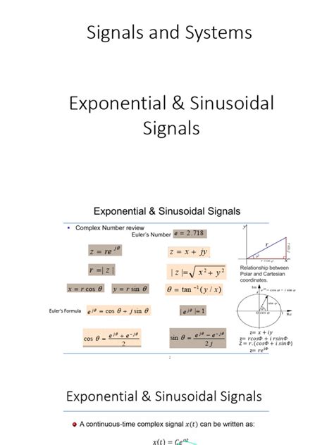 Complex Exponential Pdf