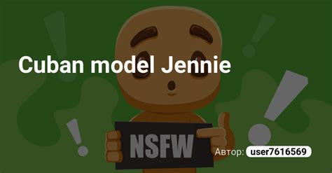 Cuban Model Jennie Пикабу