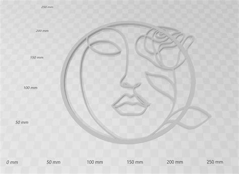 Файл Stl НАСТЕННОЕ УКРАШЕНИЕ РОЗОВАЯ ЖЕНЩИНА 🎨・Идея 3d печати для