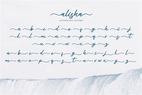 Alisha Font · 1001 Fonts