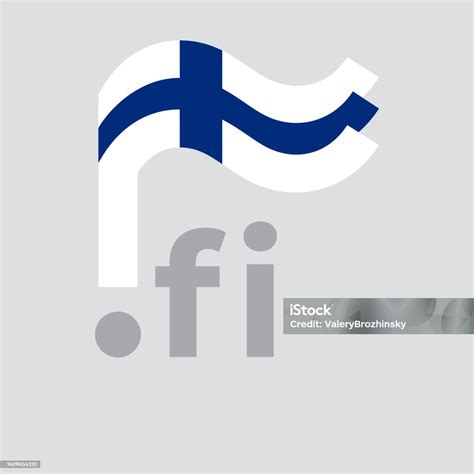핀란드 국기 아이콘입니다 흰색 배경에 핀란드 국기의 원래 간단한 디자인 텍스트를위한 장소 디자인 요소 Fi 도메인이있는 템플릿 국가 포스터 핀란드의 국가 애국 배너 벡터 0