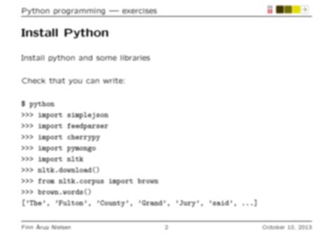 SOLUTION Python Programming Exercises Studypool