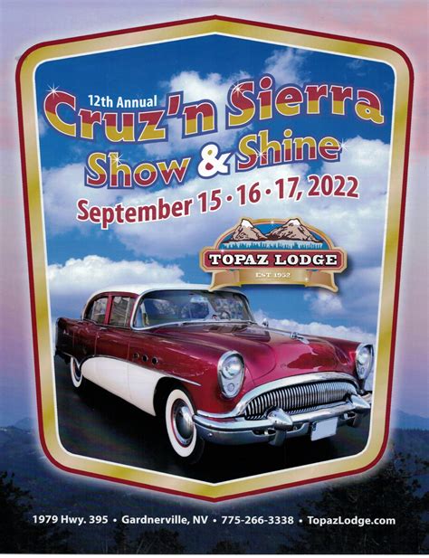 Topaz Lodge Calendar Of Special Events Topaz Lodge