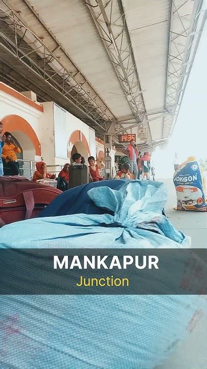 Mankapur️ Junction🚩shorts Station Mankapur Youtube