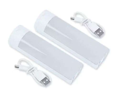 5 In Rechargeable Battery Dimmable Bright White Led White Portable