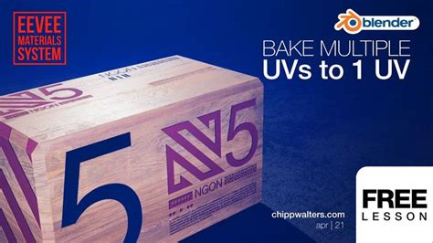 Blender Baking Textures With Multiple UV Maps To A Single UV Map In Blender Tutorial