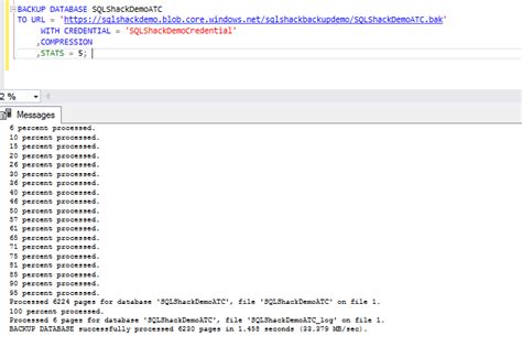 SQL Server Database Backup And Restore Operations Using The Cloud