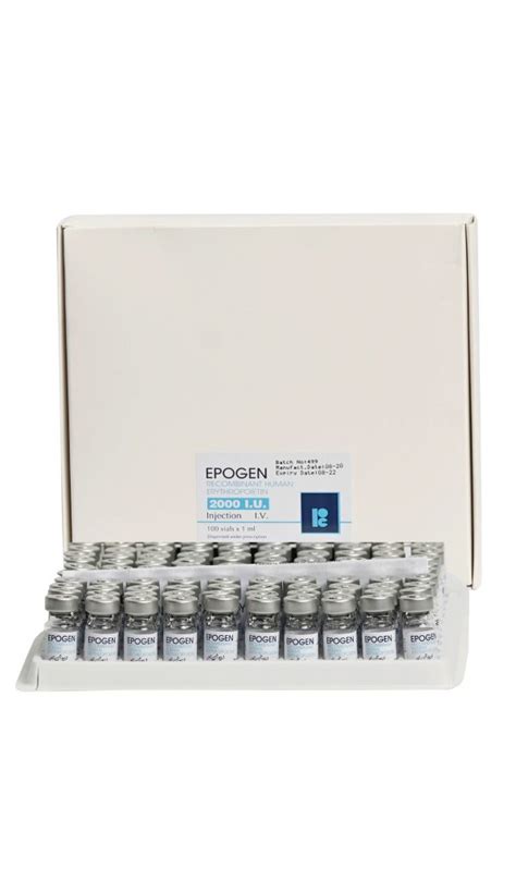 Epogen 2000 Iu® 100 X 1ml Medipak Limited