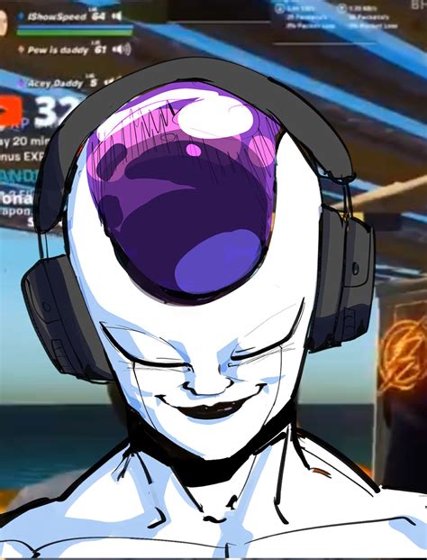 frieza and final form frieza dragon ball and 1 more drawn by