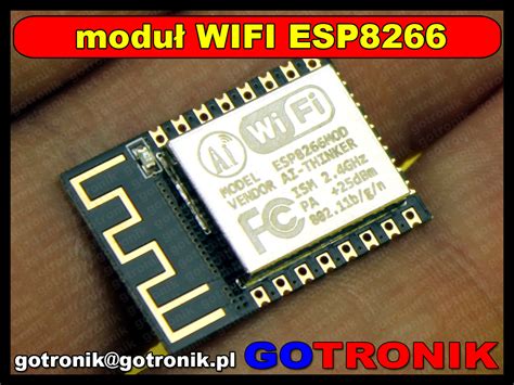 Moduł Wifi Esp8266 Komunikacyjny Elecenapl Wyszukiwarka Elementów