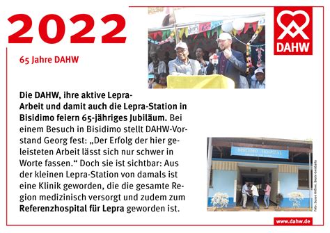 Es Begann 1957 Meilensteine Deutsche Lepra And Tuberkulosehilfe Ev