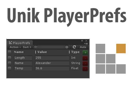 Unik Playerprefs Utilities Tools Unity Asset Store