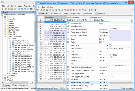 Apache Cassandra Database Ide Aqua Data Studio Aquafold