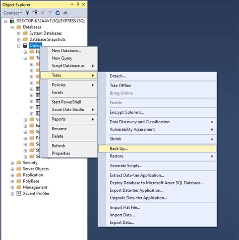 [day22] sql server 資料庫備份與還原，使用bak sql server資料庫入門 um s coding note