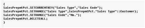 Comment And Uncomment Selection Microsoft Dynamics Nav 2015 Tharangac