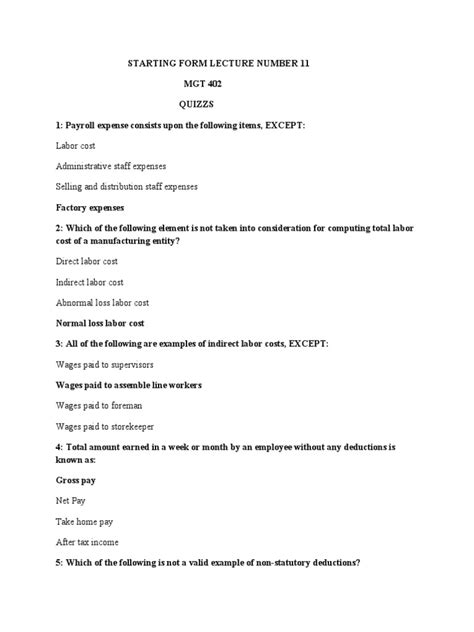 Mgt 402 Midterm Solved Papers Mcqs File By Mishal Iqbal Pdf Cost Cost Of Goods Sold