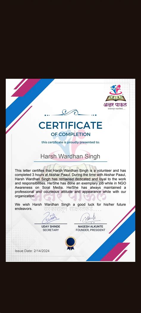 harsh wardhan singh on linkedin makingadifference volunteerlife