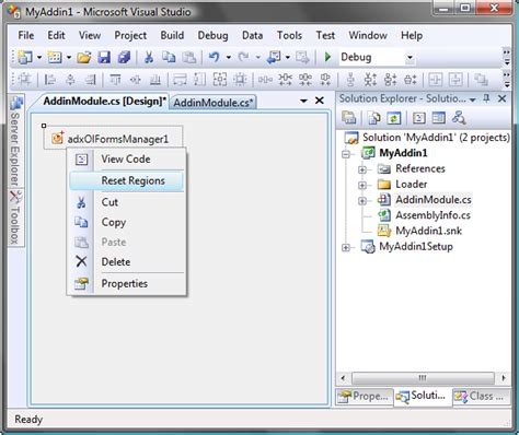 How To Completely Reset Outlook Regions In Net Vsto And Delphi