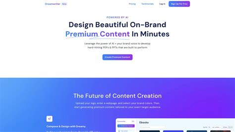 Dreamwriter Ai Create Branded Pdfs And Presentations Creati Ai