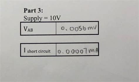solved 3 for part 3 a using only the open circuit