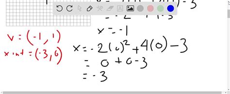 solved use the vertex and intercepts to sketch the graph of each