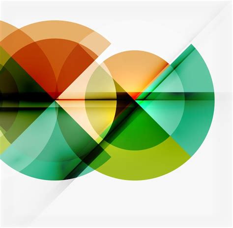 Premium Vector Geometric Design Abstract Background Circles