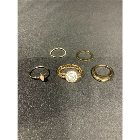 Assorted Costume Jewelry Rings Able Auctions