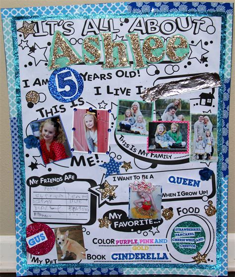 All About Me Collage Ideas
