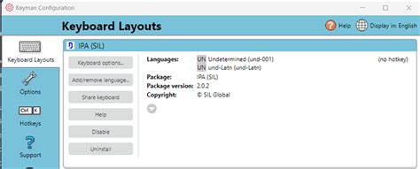 Unable To Use Ipa Keyboard Keyman Sil Language Software Community