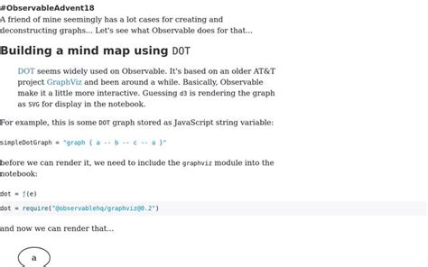 Mind Maps In Observable Anthony Shaffer Observable