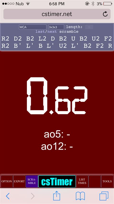 Rubiks Cube Timer And Scramble Userlana