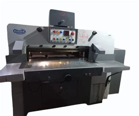 Mild Steel Automatic Notebook Cutting Machine For Industrial At Rs Piece In Kharkhoda