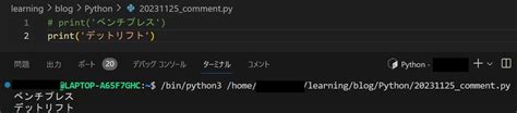 Pythonコメントの書き方はハッシュ文字とトリプルクォートの違いを紹介 テックパンプ
