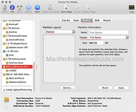 How To Partition A Drive To Free Space Using Disk Utility