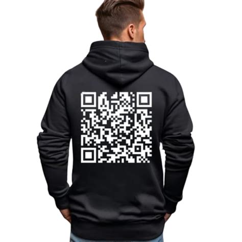 Fuck You Qr Code Hoodie Fuck You Qr Code Shirt Back Print