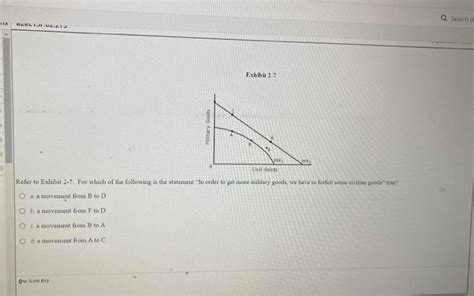 Solved Exhibit 27 Refer To Exhibit 2 7 For Which Of The