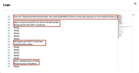 Automatically Re Signing Ios Apps Sofy Support Docs No Code