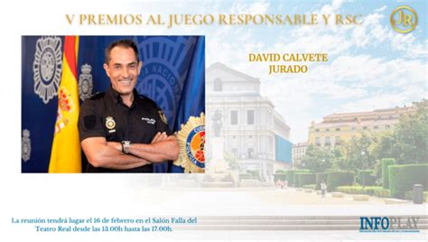 David Calvete PolicÍa Nacional Juego Responsable Premios
