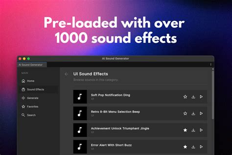 AI Sound Generator