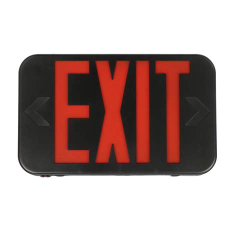 Exg And Exr Led Exit Sign Lithonia Lighting® Led Thermoplastic Exit