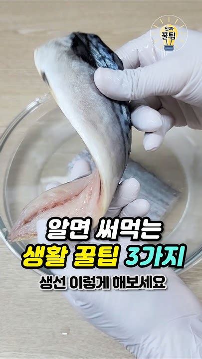 알면 평생 써먹는 생활 꿀팁 3가지 Shorts 살림팁 생활꿀팁 꿀팁 Youtube