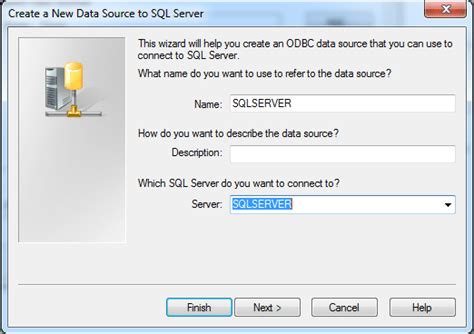 How To Add An ODBC Entry Windows 7 Virtualization Howto