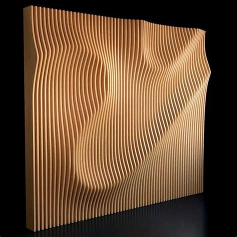 Wooden Parametric Wall Panel Thickness 15 Mm At ₹ 850 Sq Ft In