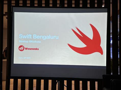 Swift Bengaluru On Linkedin Swift Iosdevelopment Meetup Kolkata